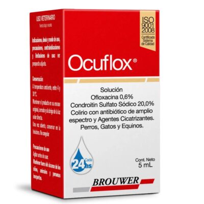 Ocuflox – Solución oftálmica - Servivet Veterinaria